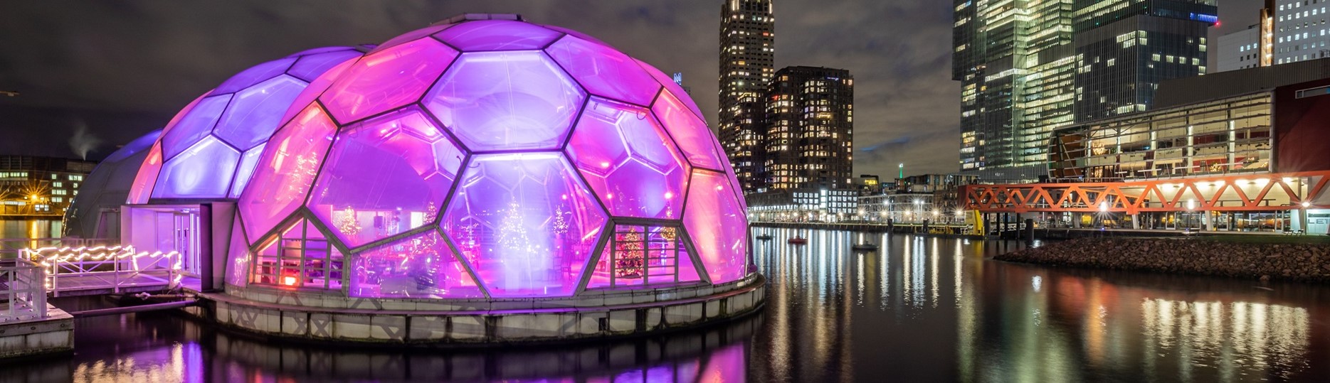 Drijvend Paviljoen naar RDM Campus - Hogeschool Rotterdam