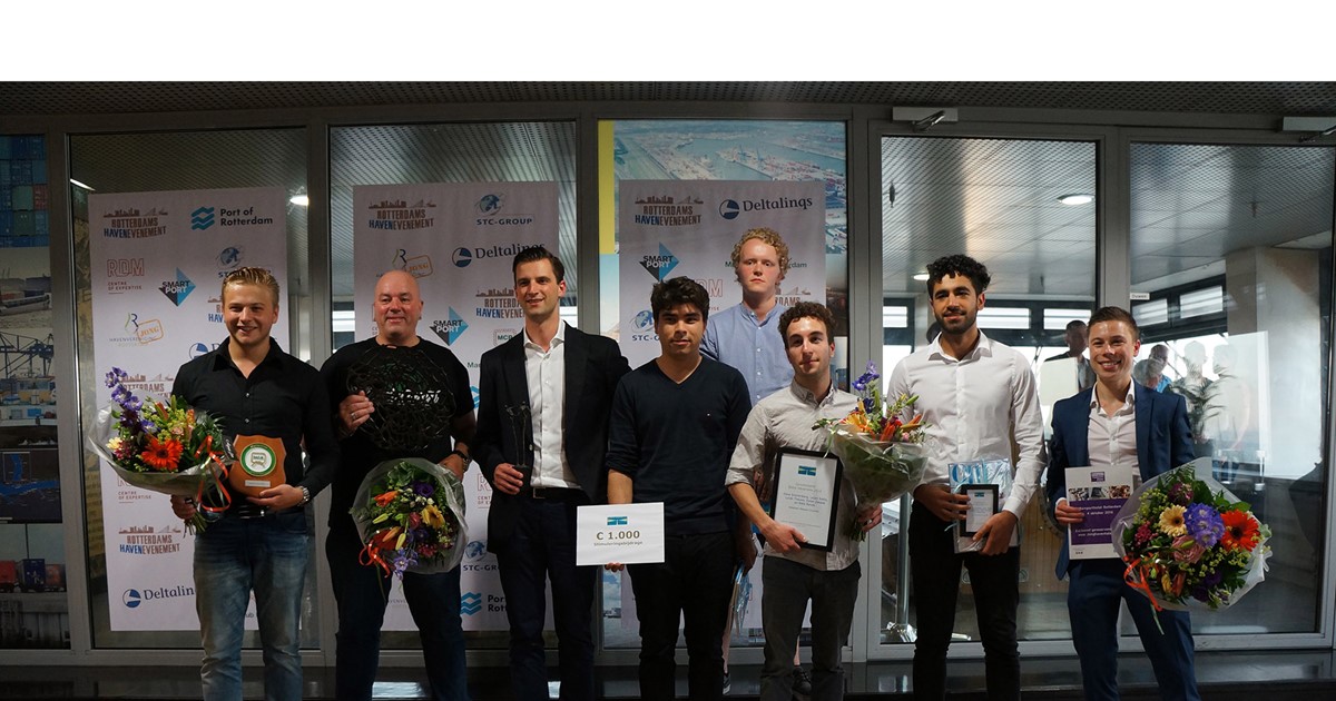 Prijs voor Beste Havenidee uitgereikt aan project Hogeschool Rotterdam ...